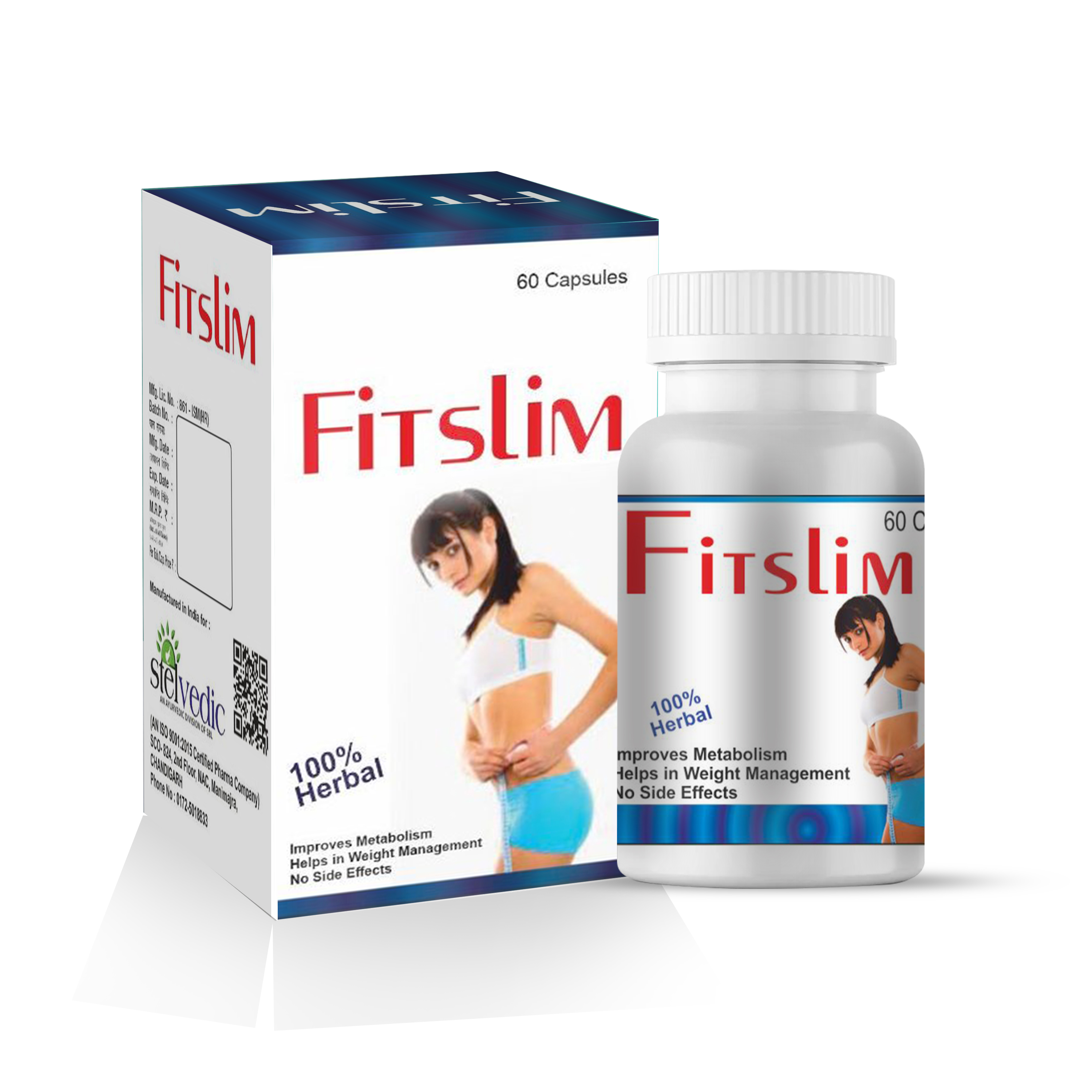 FITSLIM Ayurvedic Slimming Capsules: - Stelvedic